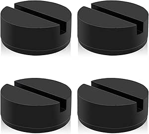 CZS Jack Stand Pads Adapter 3 Ton Universal Rubber Slotted Frame Rail ...