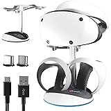 Amazon.com: Controller Charging Station for PSVR2 Sense Controller, Dual Charging Dock with ...