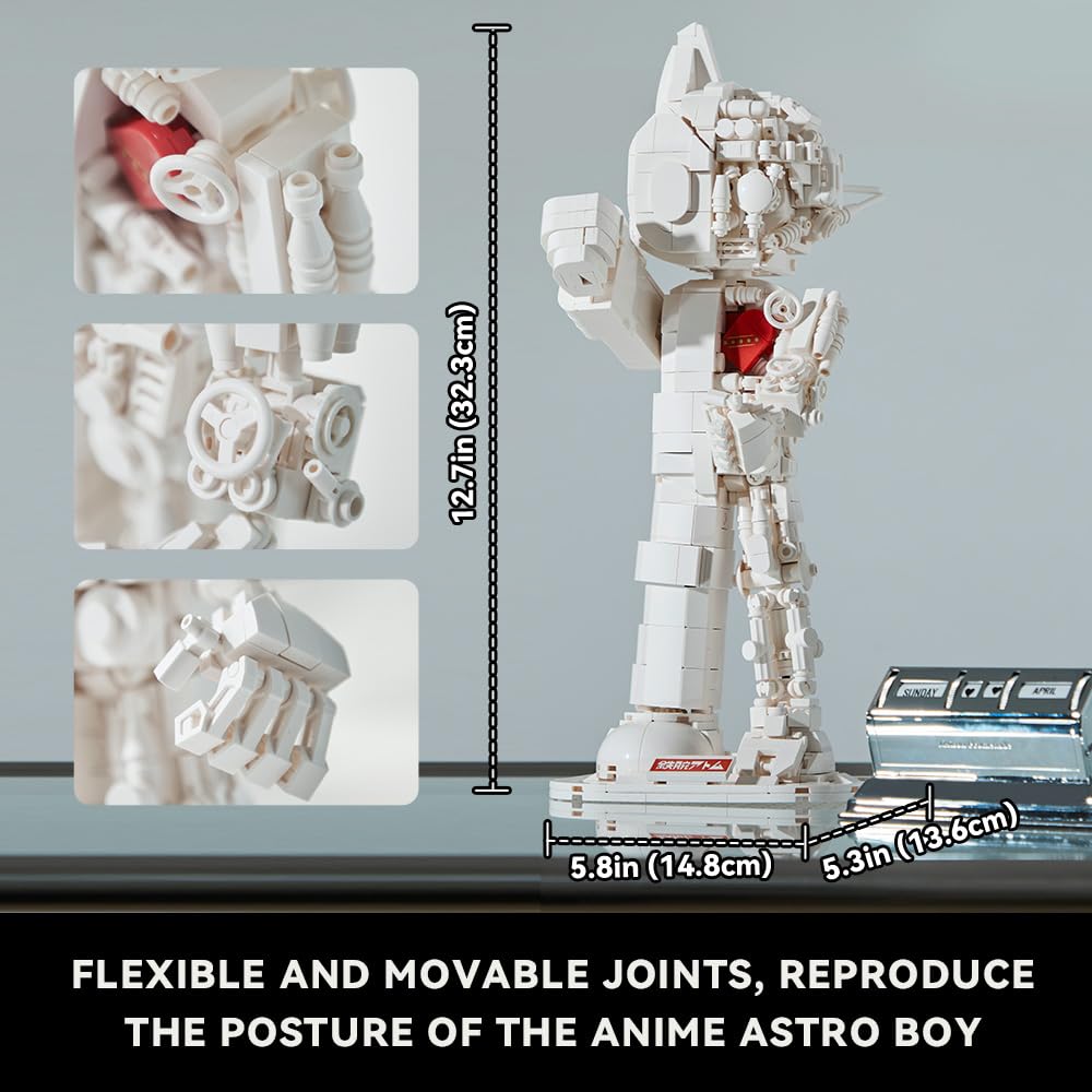 Mua BRICKKK PANTASY Astro Boy Building Set White Version Japanese Anime ...
