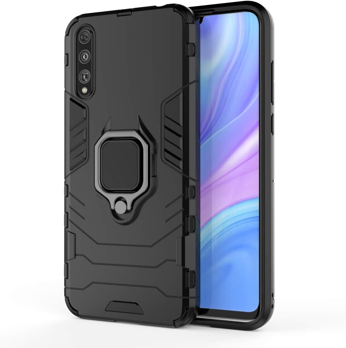 TANYO Coque pour Huawei P Smart S (Huawei Y8p), Housse TPU/PC Armor ...