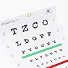 UCanSee Snellen Eye Chart Visual Acuity Chart for Eye Exams 10 Feet ...