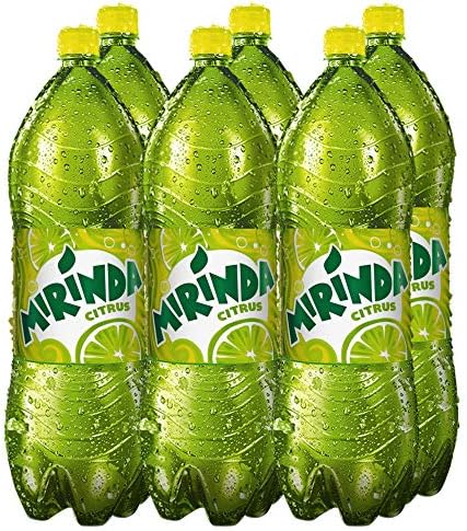Mirinda Citrus , Carbonated Soft Drink, Plastic Bottle, 2.25Litre X 6 ...