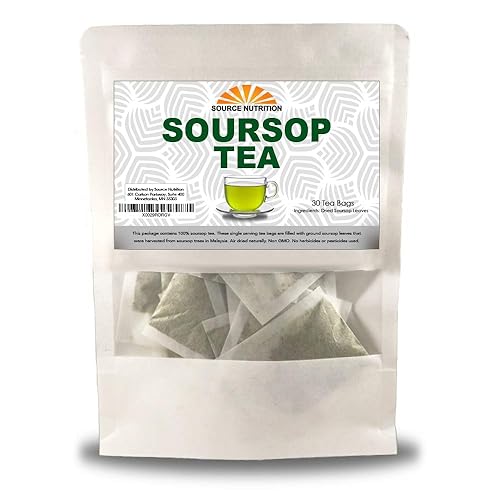Soursop Tea by Source Nutrition - Pure Graviola, Cut and Sifted Leaves ...