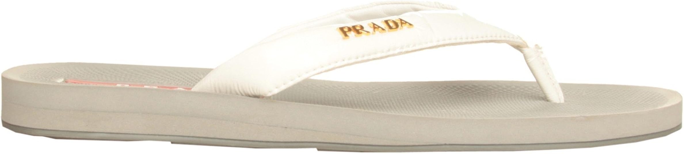 Prada - Flip-Flops - Woman Flip-Flops Woman 3Y5002_NAPLAKCOLOUR White ...