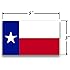 Amazon.com: Texas State Flag Sticker Car Decal Bumper Sticker Lone Star ...