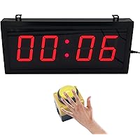 Amazon.com: BTBSIGN 3'' Countdown Timer with Wired Button and Remote Drone Racing : Home & Kitchen