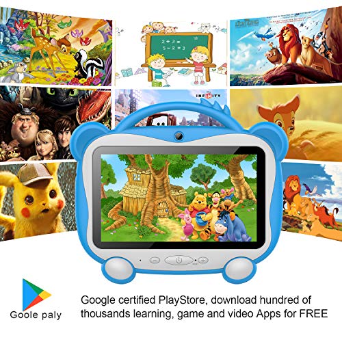 Tablet Para Niños 7 Pulgadas Tablet Infantil Android 10.0 Quad-Core ...