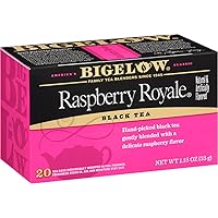 Amazon.com : Bigelow Raspberry Royale Tea Bags - 20 ct (Pack of 2 ...
