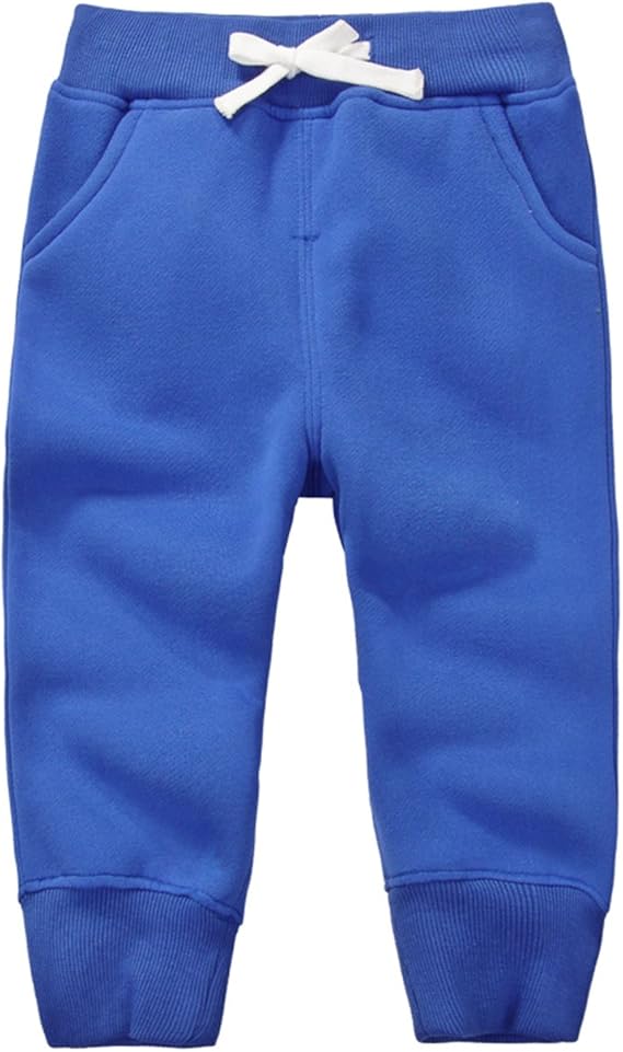 DELEY Unisexe Bébé Garçons Filles Pantalon en Coton Élastique Taille ...