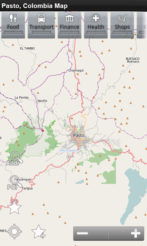 Pasto, Colombia Offline Map: PLACE STARS: Amazon.com.au: Appstore for ...