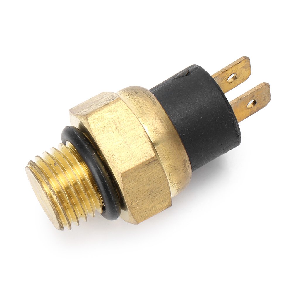 Sensors Luckmart Motorcycle Aluminum Radiator Cooling Fan Switch Water ...