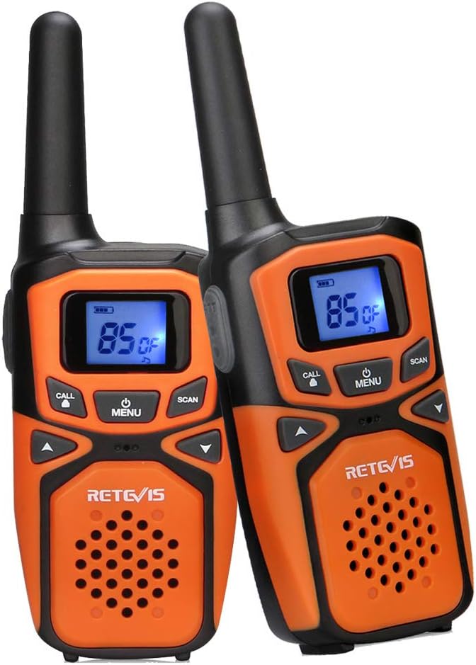 Retevis RA615 Kids Walkie Talkie, PMR446 LPD License Free, 85 Channels ...