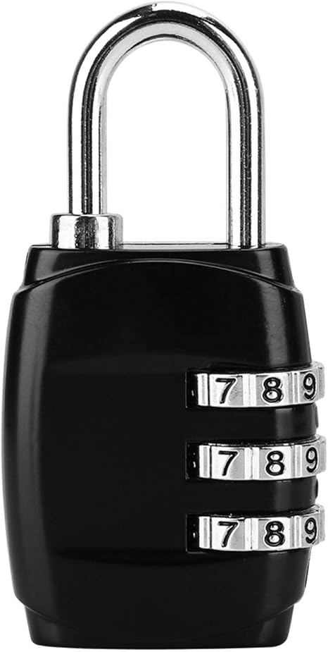 Coded Padlock, High Strength Zinc Alloy Material High Reliability Easy ...