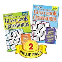 Penny Press Puzzler's Giant Book of Crosswords - 2 Pack: Penny Press ...