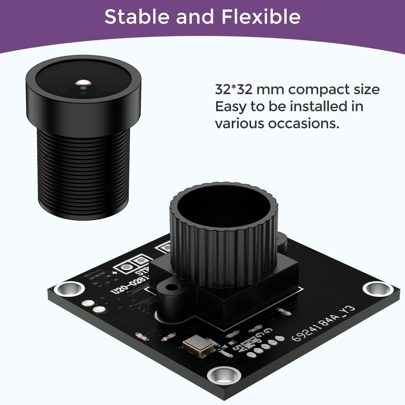 Mua innomaker USB2.0 UVC Camera Module 1M Global Shutter Mono Sensor OV9281 Module 720p 120fps ...