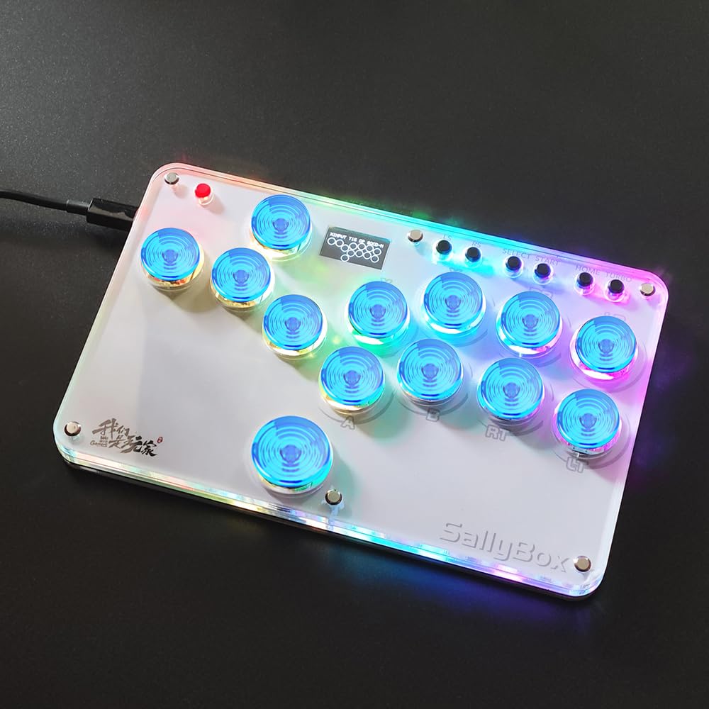 Mua SZJLMKJ Mini Fightting Game controller Keyboard SallyBox with LED ...