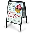 Amazon.com : Snap-Open A-Frame Sidewalk Sign for 22 x 28 Posters ...