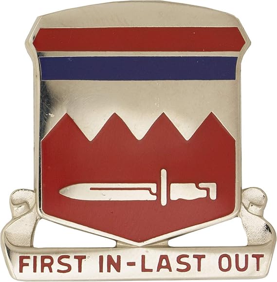 Amazon.com: 65th Engineer Battalion Unit Crest (First In-Last Out ...