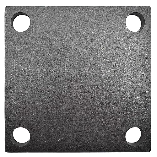 Sidco Supply 4x4" Weldable Square Steel Metal Baseplate – 4 Inch Steel ...