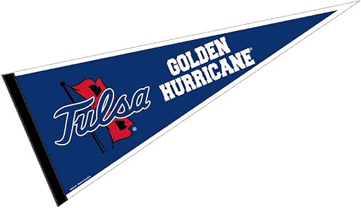 Amazon.com : College Flags & Banners Co. University of Tulsa Pennant ...