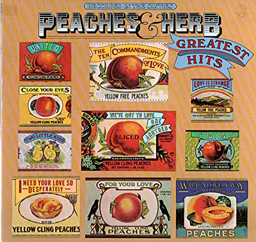 Peaches & Herb - Peaches & Herb: Greatest Hits LP VG+/NM Canada Epic JE ...