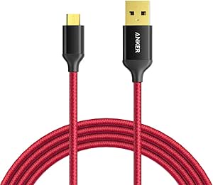 Amazon.com: Anker 6ft / 1.8m Nylon Braided Tangle-Free Micro USB Cable ...