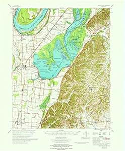 Amazon.com: Reelfoot Lake TN topo map, 1:62500 Scale, 15 X 15 Minute ...
