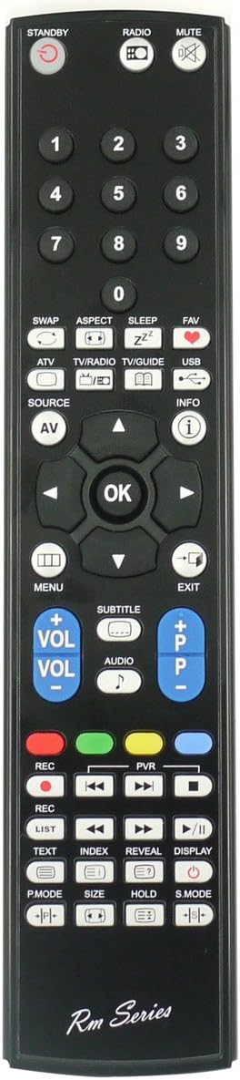 RM Series Replacement Remote Control for Umc: Amazon.co.uk: Electronics