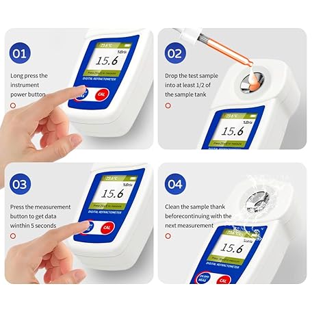 Mua Digital Brix Refractometer Flagfront brix Meter Refractometer ...