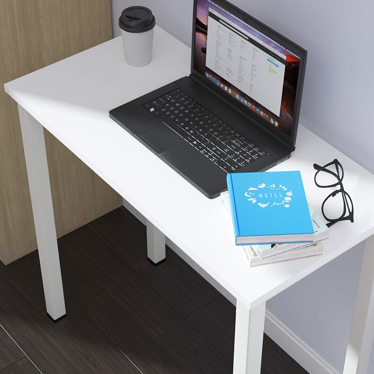 SogesPower Computer Desk Office Study Desk Computer PC Laptop Table ...