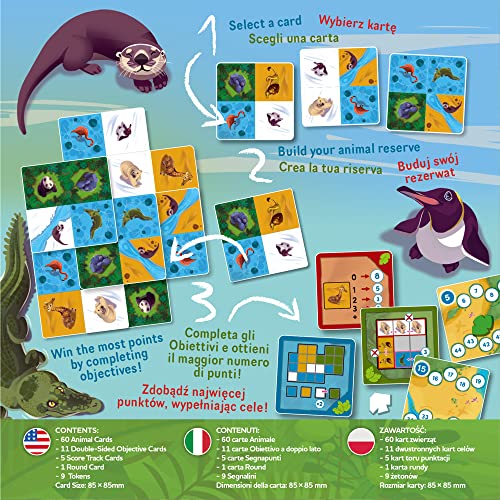 Nimalia Board Game | Animal Themed Strategy Game | Territory Building ...