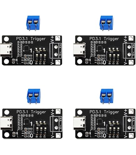 DIY Power Supply Trigger For Routers USB-C PD Trigger Module ...