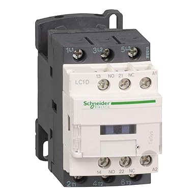 Schneider LC1D18 Contactor 18A TP 1NO+1NC 220VAC - LC1D18M7: Amazon.in ...