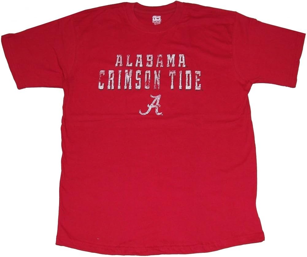 Amazon.com: Alabama Crimson Tide Red Vintage T-shirt Large: Clothing
