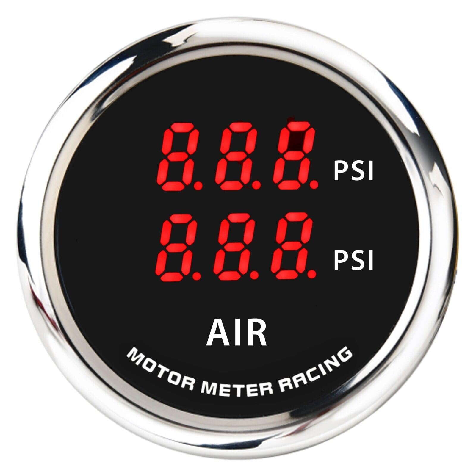 Mua MOTOR METER RACING W Pro Series 52mm 2-1/16" Digital Dual Air Ride ...