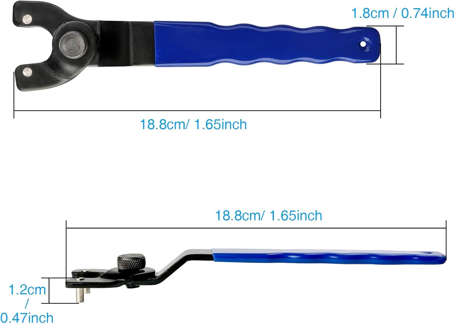 10-45MM Adjustable Pin Key Pin Spanner Angle Grinder Spanner Pin Wrench ...