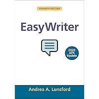 EasyWriter with Exercises, 2020 APA Update: Lunsford, Andrea A.: 9781319361457: Amazon.com: Books