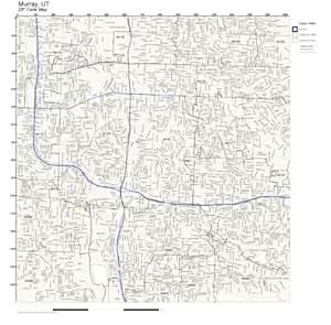 Murray Utah Zip Code Map - United States Map