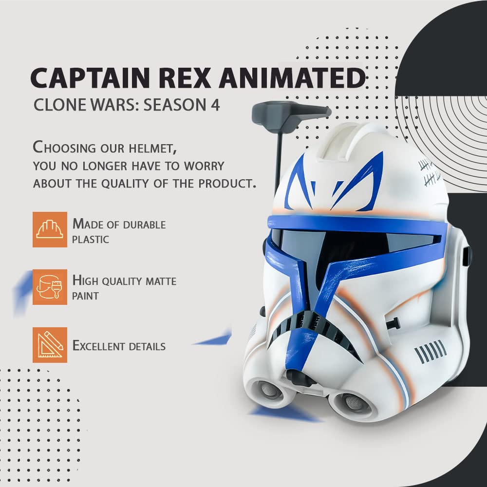 Mua Captain Rex Helmet Star Wars Helmet Clone Trooper Phase 2 Helmet ...