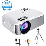 Amazon.com: RAGU Z400 Mini Projector, 2019 Upgraded Full HD 1080P 180 ...