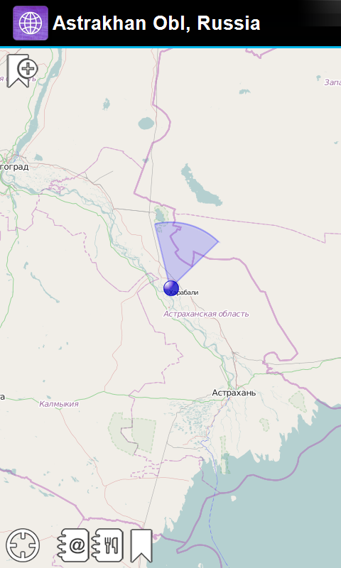 Astrakhan City Map