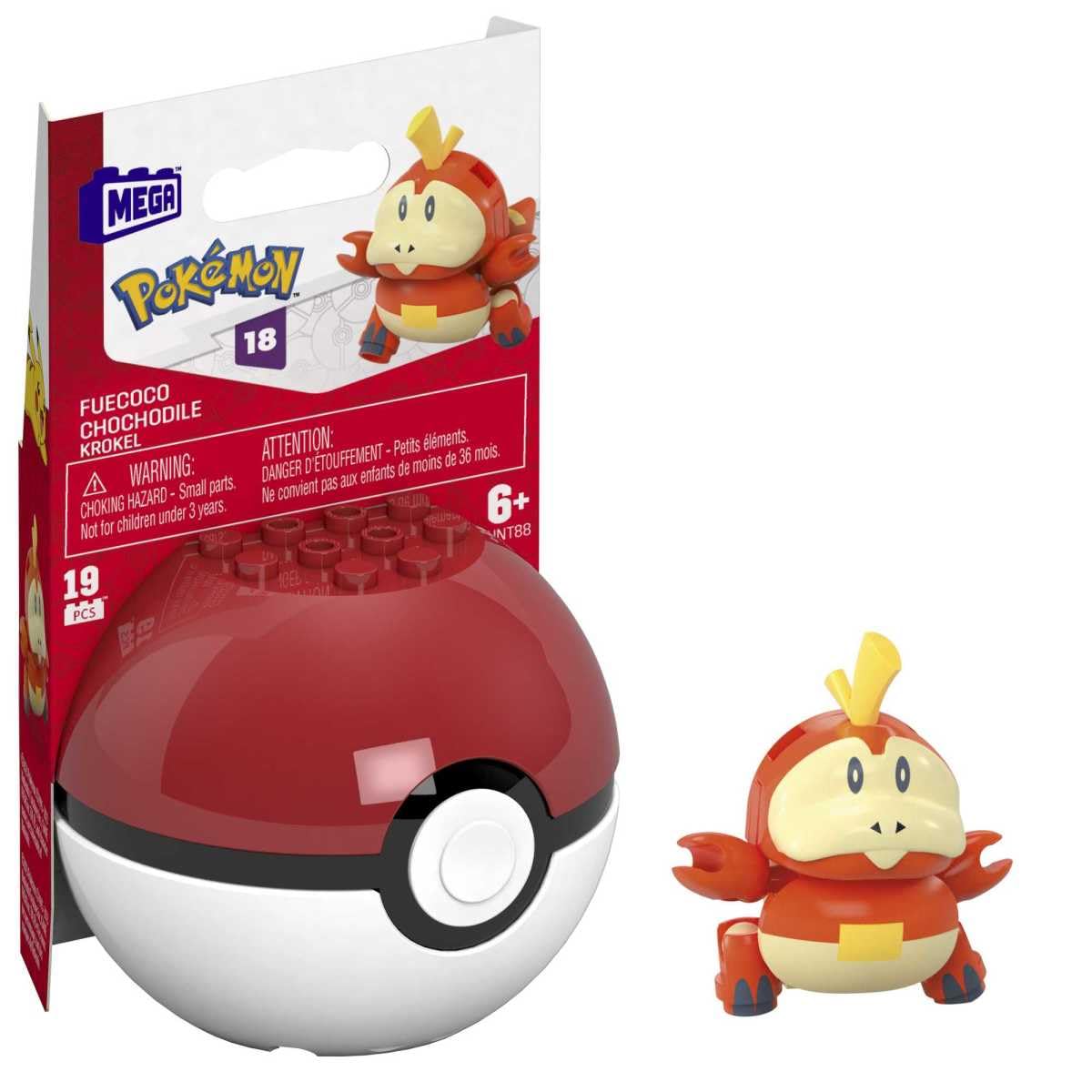 Mua MEGA Pokémon Fuecoco Collectible Pokeball Building Toy for Kids ...