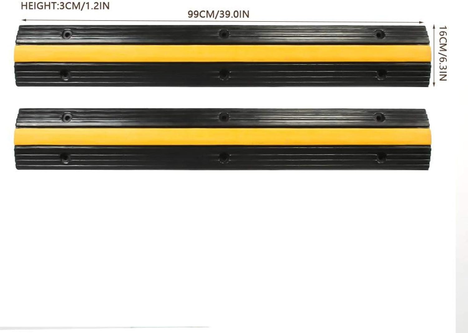 Shock Absorption High Strength Rubber Cable Protector Speed Bump ...