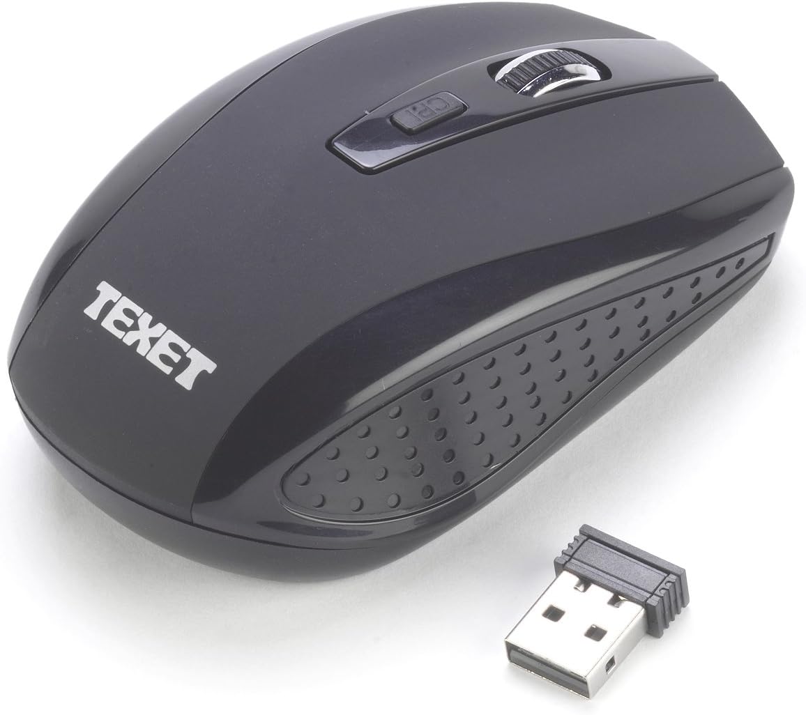 Texet ST242-BLK Wireless Mouse: Amazon.co.uk: Computers & Accessories