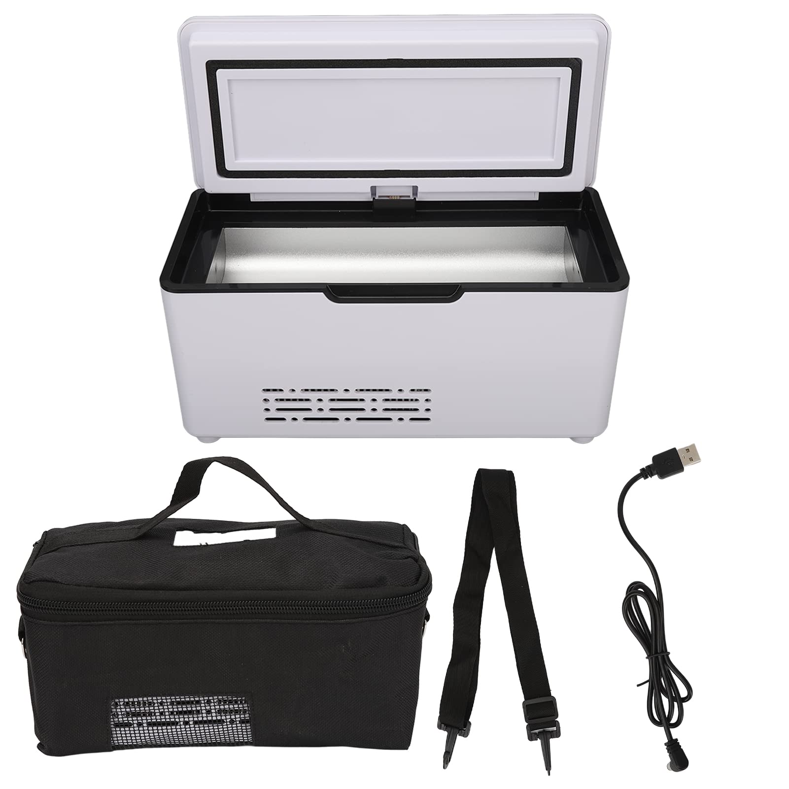 Portable Insulin Cooler Refrigerated Box, Mini Drug Constant ...