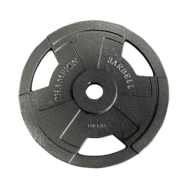 Champion Barbell Olympic Grip Plate 100 Pound Barbell Academy champion-barbell-olympic-grip-plate-100-pound-barbell-academy