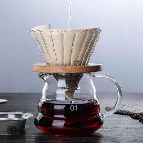 Coffee Distillation Set of Glass Distilled Coffee Mug with Glass Funnel ...