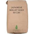 Amazon.com : Premium Japanese Millet Seed 50 lbs - Fast-Growing ...