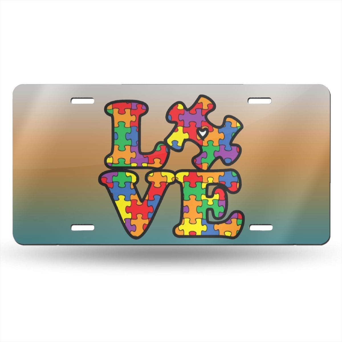 Amazon.com: JADETADELA Autism Awareness Puzzle Piece Decal Personalized ...