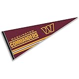 Amazon.com : WinCraft Washington Commanders Pennant Banner Flag ...